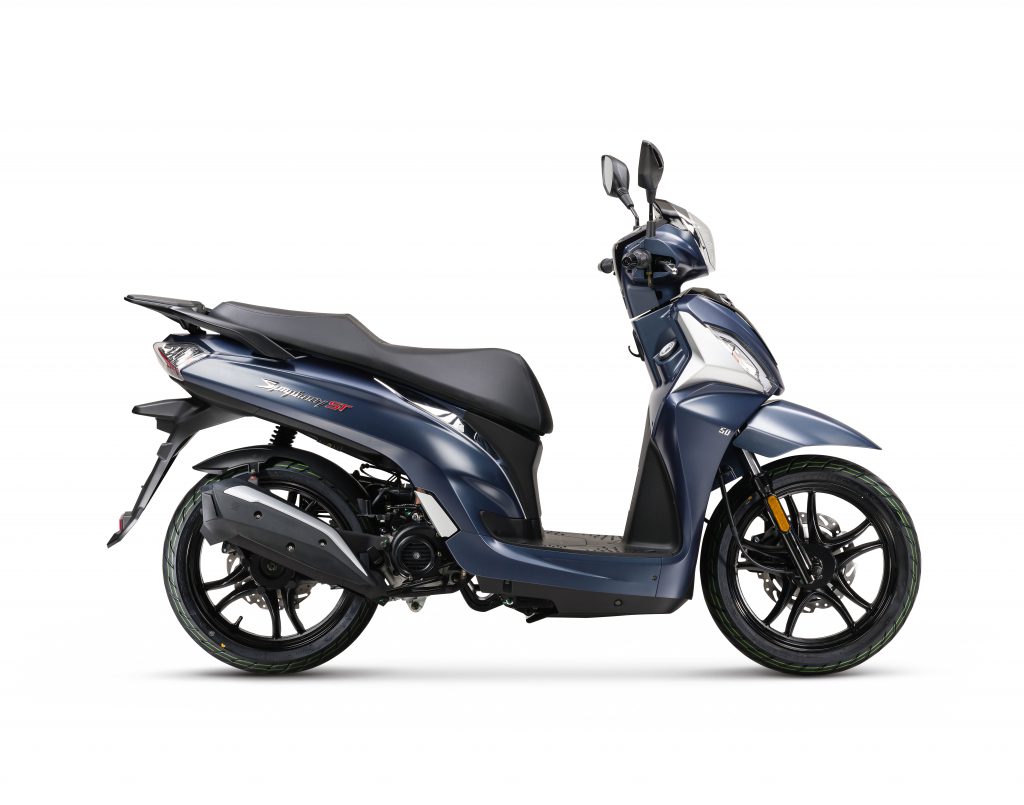 Sym Symphony ST Satin Submarine Blue – Martin Boer Scooters