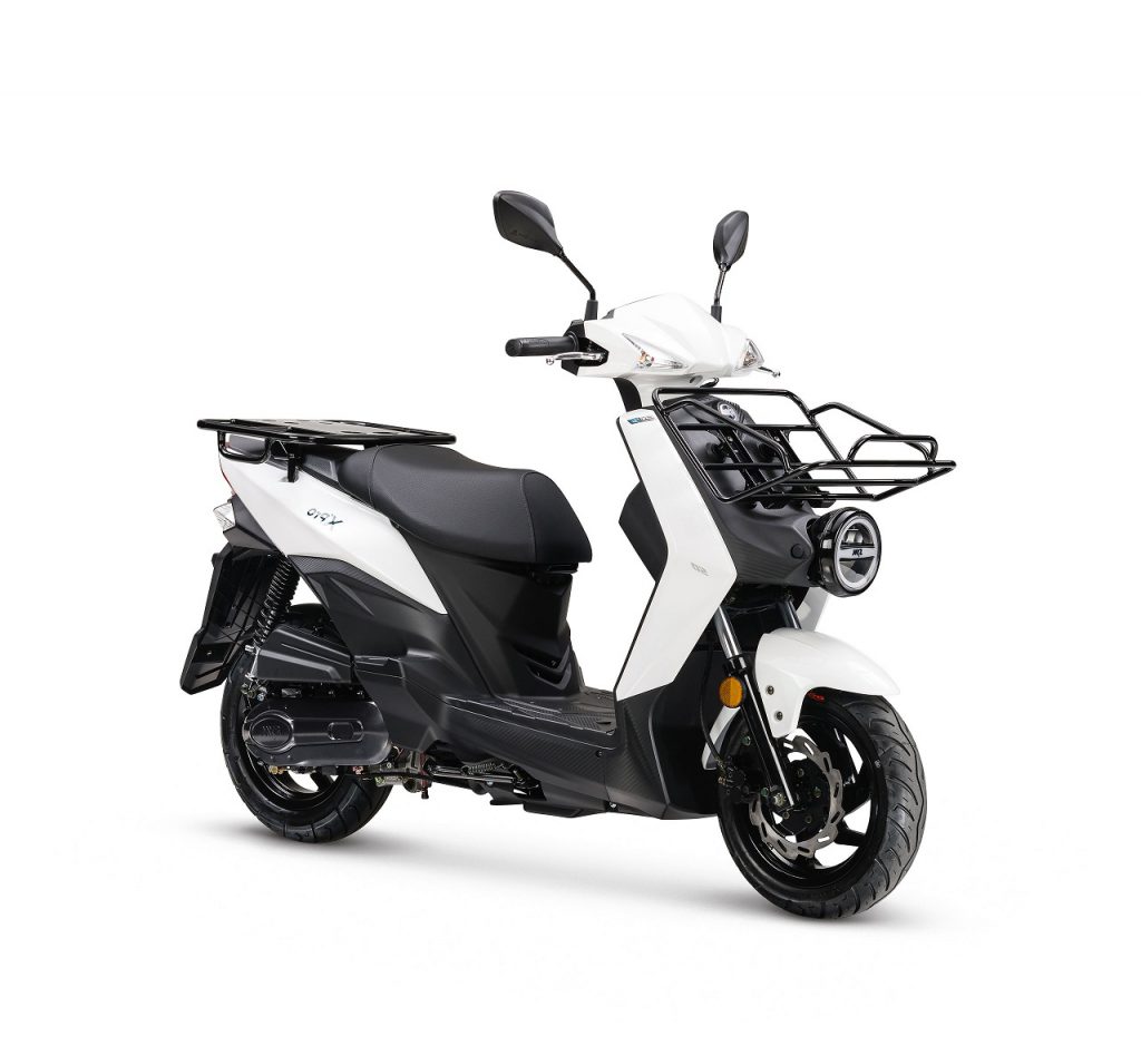 Sym X-PRO white – Martin Boer Scooters