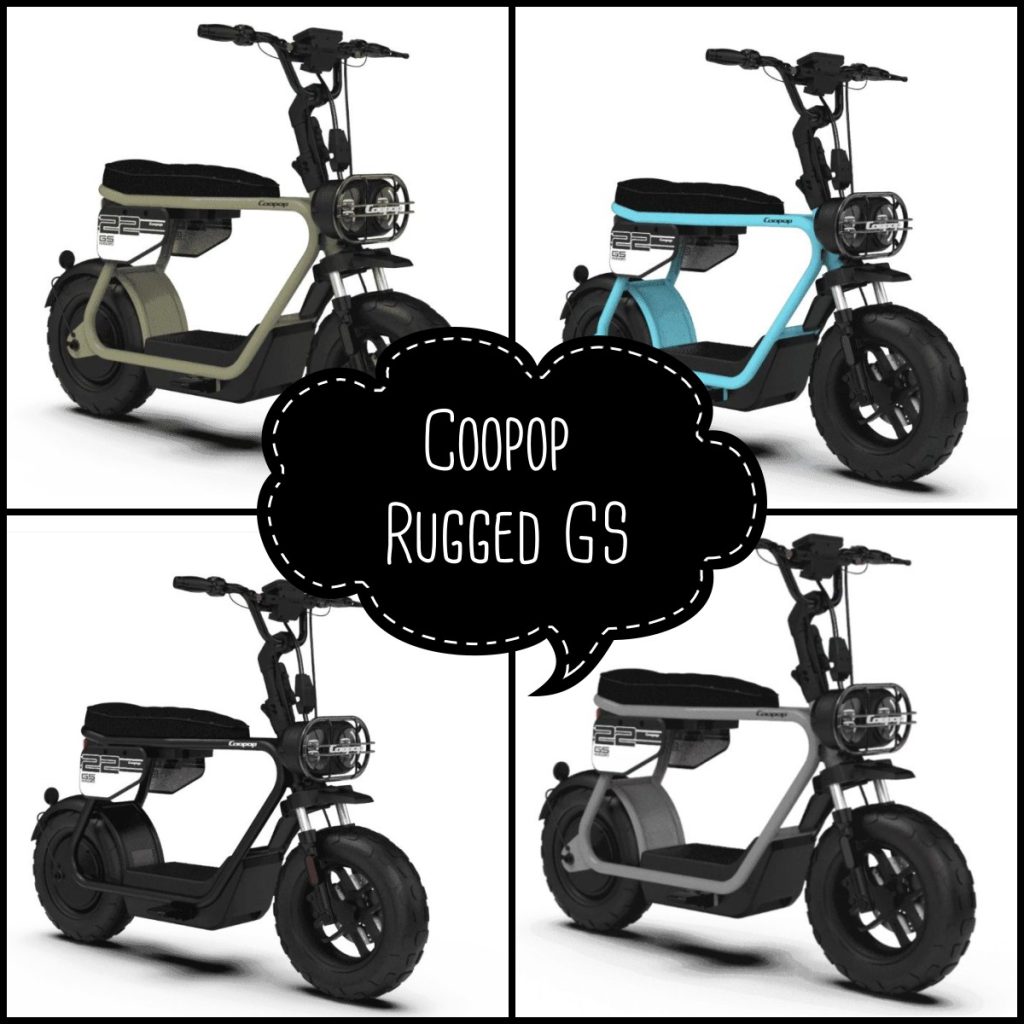Coopop Rugged GS – Martin Boer Scooters